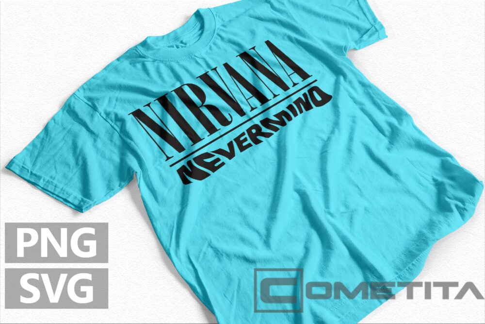 Plantilla Vector de Nirvana Nevermind - Cometita — ¡Único & Épico!
