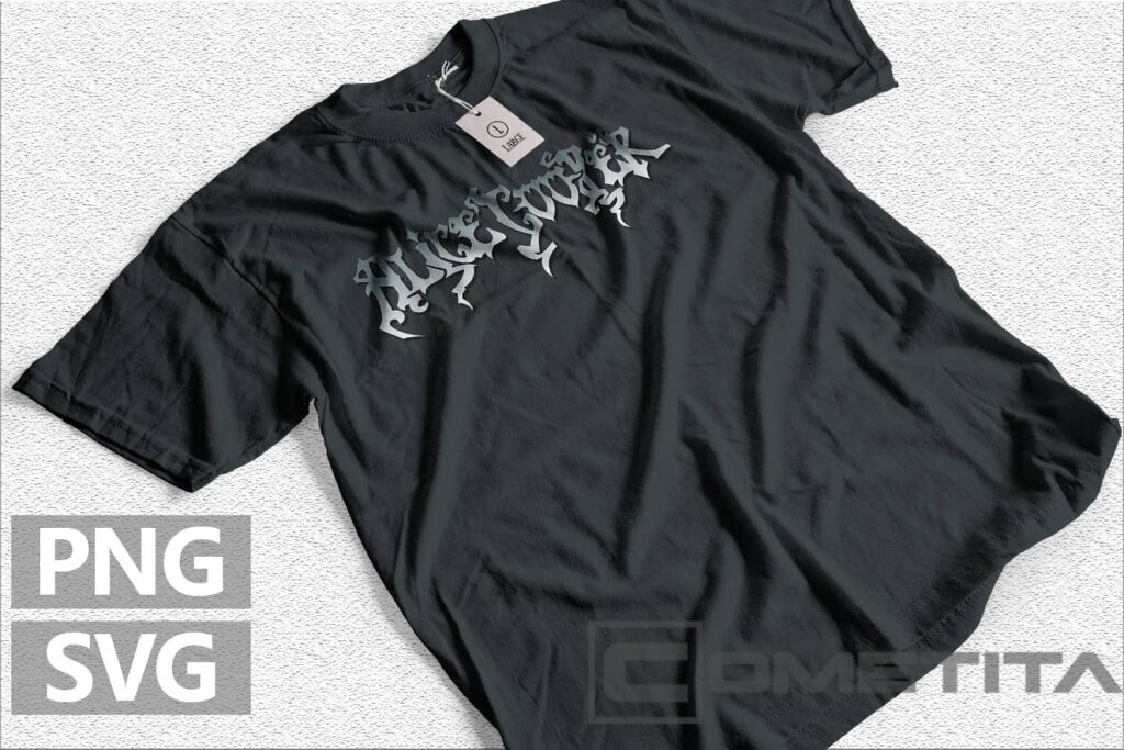 Vector de Logo de Alice Cooper Metálico - Cometita — ¡Único & Épico!