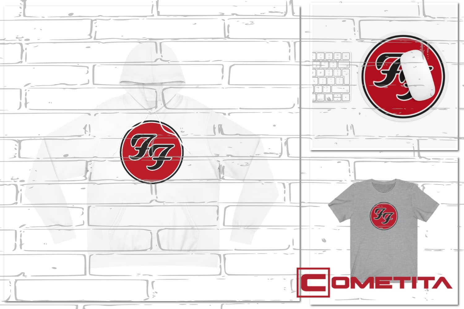 Foo Fighters Logo – Gráfico Vector Para Sublimados