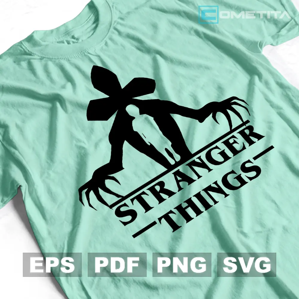 Vector Logo de Stranger Things Demogorgon (EPS/PDF/PNG/SVG)