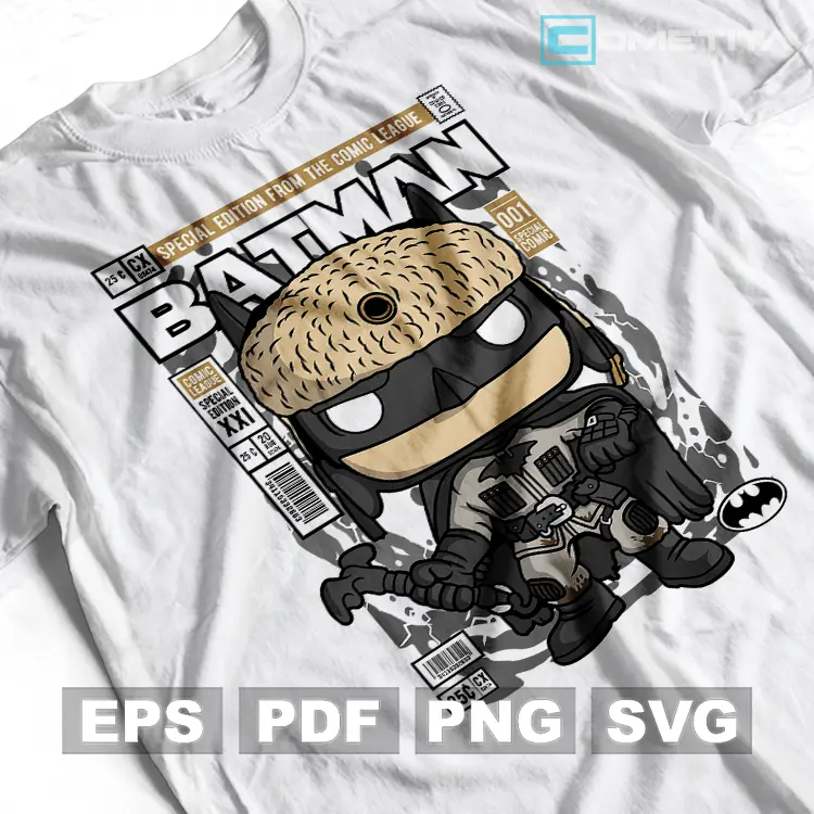 Vector de Batman Red Son (EPS, PDF, PNG & SVG)